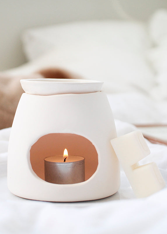 make a candle heater